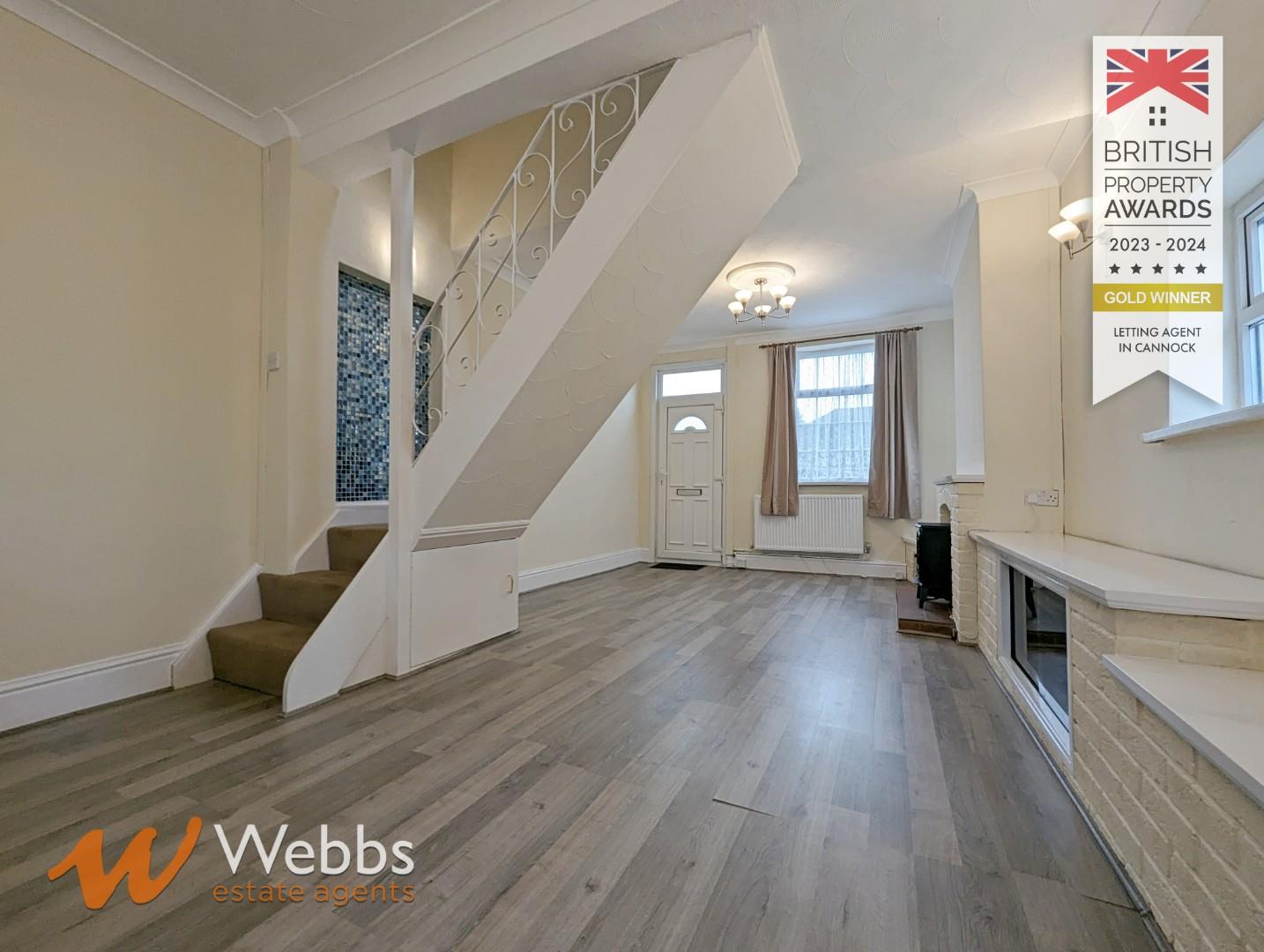 2 bedroom Semi-Detached House for rent in Cannock