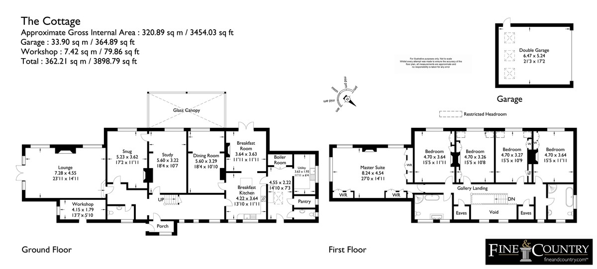 5 bedroom Detached House for sale in Bailrigg, Lancaster